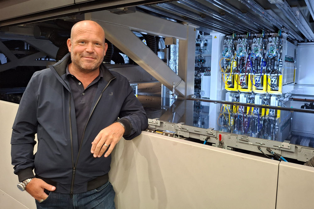 Fleksibel B1-inkjet printer når 11.000 ark i timen